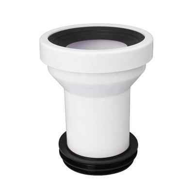 China Modern WC Disc Connector For Vertical Bathroom Waste Pipe Fittings, Suitable For Bathroom PP, With Rubber Gasket, Suitable For 4-Inch Outlet for sale