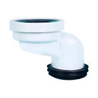 China 4-Inch Toilet Faucet Connector 90mm Offset Toilet Connection Adapter Bathroom Drain Pipe for sale