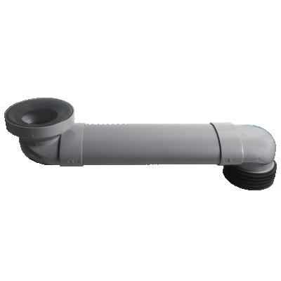 China The Outermost Pipe Of The Toilet Toilet Bowl Connector Universal Adapter Connection Pipe Plastic Polyvinyl Chloride Pipe Adjustable Length for sale