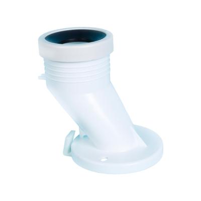 China White Toilet Accessory Wall Drain Pipe, Sewage Pipe, Conversion Connector Universal Adapter Wall Trunking for sale