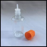 China 30ml Vape Juice Bottles PET Dropper Bottles Childproof Plastic Bottles for sale