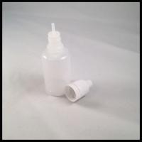 China Liquid Medicine 30ml Eye Dropper Bottles , Plastic Dropper Bottles Child Proof Caps for sale