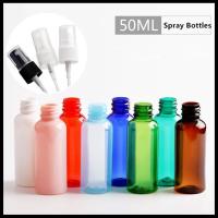 China Mini 50ml Plastic Spray Bottles No Chemical Dyeing Process Environmental Degradable Material for sale