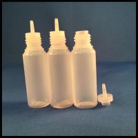 China Clear Plastic Empty Eye Dropper Bottles , 10ml - 120ml Plastic Dropper Bottle for sale