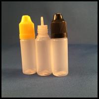 China Clear Plastic Empty Eye Dropper Bottles , 10ml - 120ml Plastic Dropper Bottle for sale