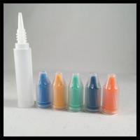 China Childproof Cap Unicorn Dropper Bottles Transparent Screen Printing For E Liquid for sale