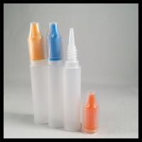 China Childproof Cap Unicorn Dropper Bottles Transparent Screen Printing For E Liquid for sale
