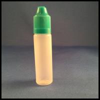 China Long Vape Juice Unicorn Dropper Bottles 15ml PE Materials Logo Printing for sale