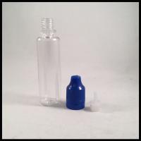 China Pharmaceutical Medicine Dropper Bottle , PET Transparent 25ml Plastic Dropper Bottles for sale