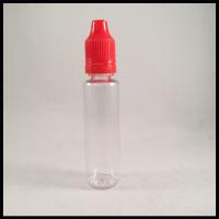 China Pharmaceutical Medicine Dropper Bottle , PET Transparent 25ml Plastic Dropper Bottles for sale