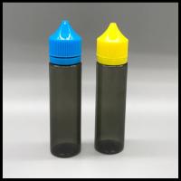 China Black / Amber / Transparent 60ml Unicorn Bottle Round Shape Logo Printing for sale