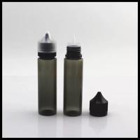 China Black / Amber / Transparent 60ml Unicorn Bottle Round Shape Logo Printing for sale