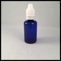 China Blue 30ml Plastic Bottles PET Dropper Bottles E Cig Liquid Bottles for sale