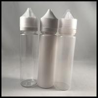 China White Plastic 60ml Pet Bottle , Round Bulk Unicorn Bottles Label Printing for sale