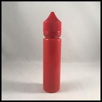 China Red Smoke Oil 60ml Unicorn Bottle Chemical Stability Acid Base Resistance for sale