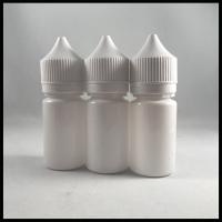 China Milk White 30ml Unicorn Bottle Non - Toxic For Electronic Cigarette Liquid for sale