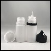 China PE Plastic 30ml Unicorn Bottle Excellent Low Temperature Performance Oil Resistance for sale