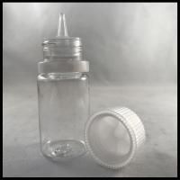 China 30ml Clear Plastic Dropper Bottles , Pharmaceutical 30ml Pet Plastic Bottles for sale