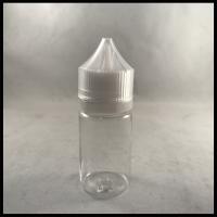 China 30ml Clear Plastic Dropper Bottles , Pharmaceutical 30ml Pet Plastic Bottles for sale