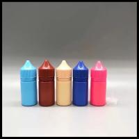 China Colorful 30ml Unicorn Bottle PET Clear Transparent Acid Base Resistance for sale