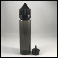 China Black Gorilla Unicorn Bottle 60ml , Durable Round Pet Unicorn Bottle With Cap for sale