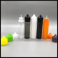 China Black Gorilla Unicorn Bottle 60ml , Durable Round Pet Unicorn Bottle With Cap for sale