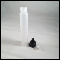 China Health And Safety PE Pen 30ml Unicorn Bottle Twist Cap For Vape Smoke Oil for sale