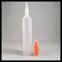 China Transparent Vapor Liquid Bottles  , Empty 30 Ml Juice Bottle Acid Base Resistance for sale
