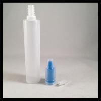 China Transparent Vapor Liquid Bottles  , Empty 30 Ml Juice Bottle Acid Base Resistance for sale