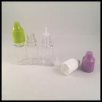 China Square Plastic Squeezable Dropper Bottles Excellent Low Temperature Performance for sale