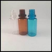 China Square Plastic Squeezable Dropper Bottles Excellent Low Temperature Performance for sale