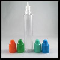 China Clear Pen Unicorn Dropper Bottles 30ml , Plastic Squeezable Dropper Bottles for sale