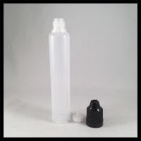 China Electronic Cigarette Liquid 30ml Unicorn Bottle With Colorful Cap Screen Printing for sale