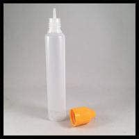 China Electronic Cigarette Liquid 30ml Unicorn Bottle With Colorful Cap Screen Printing for sale