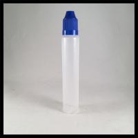 China Long Slim Unicorn Dropper Bottles 10ml - 120ml Capacity Chemical Stability Non - Toxic for sale