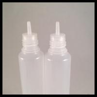 China Long Slim Unicorn Dropper Bottles 10ml - 120ml Capacity Chemical Stability Non - Toxic for sale