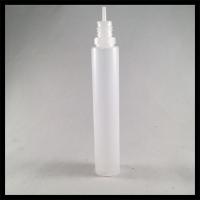 China Pharmaceutical Empty Plastic Squeezable Dropper Bottles 30ml Chemical Stability for sale