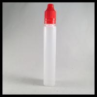 China Pharmaceutical Empty Plastic Squeezable Dropper Bottles 30ml Chemical Stability for sale