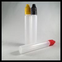 China Pharmaceutical Empty Plastic Squeezable Dropper Bottles 30ml Chemical Stability for sale