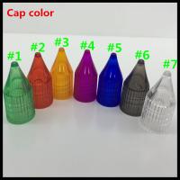 China Juice 30ml Unicorn Bottle Colorful Food Grade Durable With Twist Crystal Cap for sale