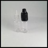 China Food Grade 10ml Plastic Dropper Bottles Long Thin Tip Dropper Non - Toxic for sale