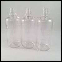 China Empty Long PET Dropper Bottles 60ml E Liquid Chemical Stability Health And Safety for sale