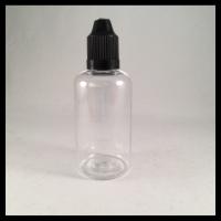 China E Cigarette Liquid Pet Dropper Bottles Acid Base Resistance Food Grade Durable for sale