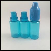China Industrial PET Dropper Bottles 10ml Custom Logol Printing Food Grade Durable for sale