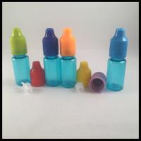 China Industrial PET Dropper Bottles 10ml Custom Logol Printing Food Grade Durable for sale