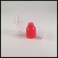 China Medicial Grade Plastic Eye Dropper Bottles , PET 5ml Plastic Dropper Bottles for sale