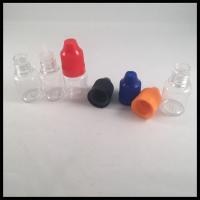 China Medicial Grade Plastic Eye Dropper Bottles , PET 5ml Plastic Dropper Bottles for sale
