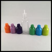 China Pharmaceutical Small Plastic Dropper Bottles 15ml Custom Label Printing Eco - Friendly for sale
