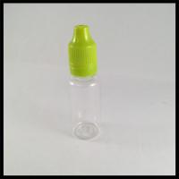 China Pharmaceutical Small Plastic Dropper Bottles 15ml Custom Label Printing Eco - Friendly for sale