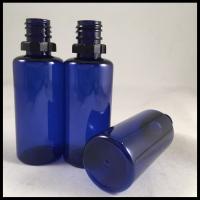 China Pharmaceutical PET E Liquid Bottles 20ml Blue Excellent Low Temperature Performance for sale